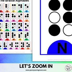 Braille Alphabet Flash Cards, Learn Braille Numbers, Special ...