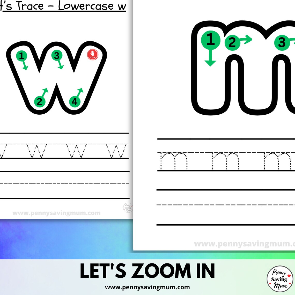 Large Print, Guided Alphabet Letter Tracing, Special Educational Needs ...