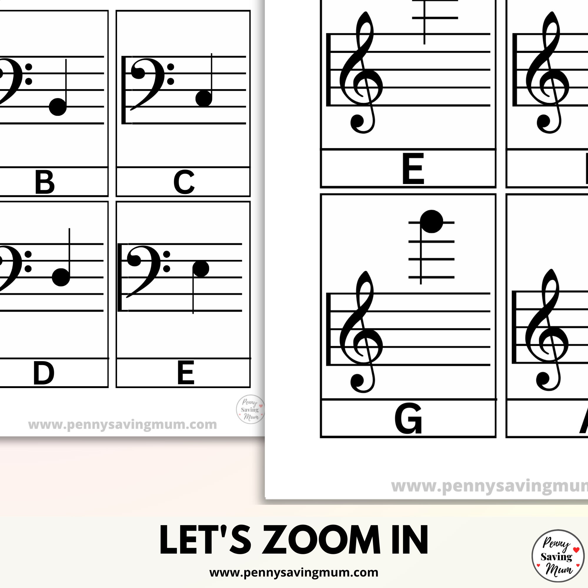 Learn Music Theory Flash Cards, Music Notation, Musical Flash Cards ...