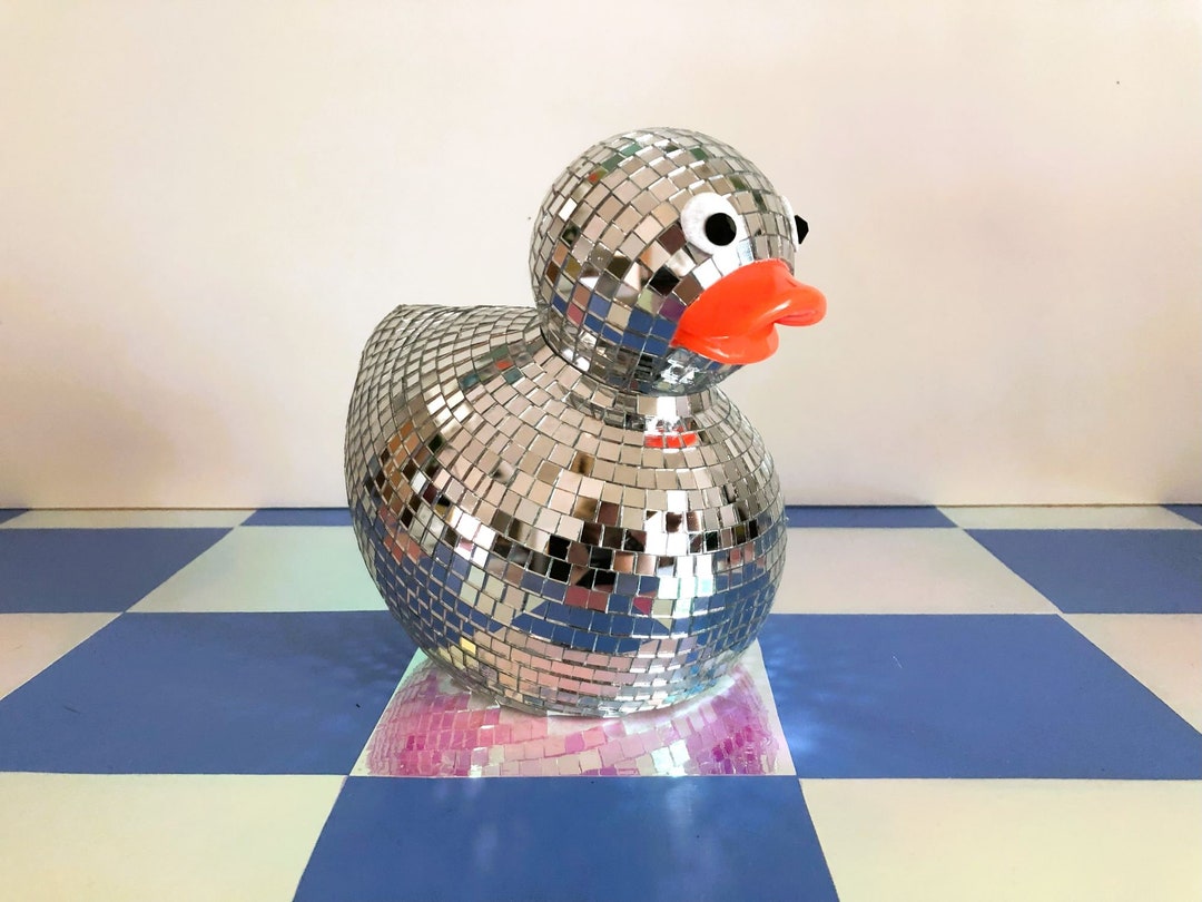 Disco Duck Decorative Rubber Ducky Funky Maximalist Decor - Etsy
