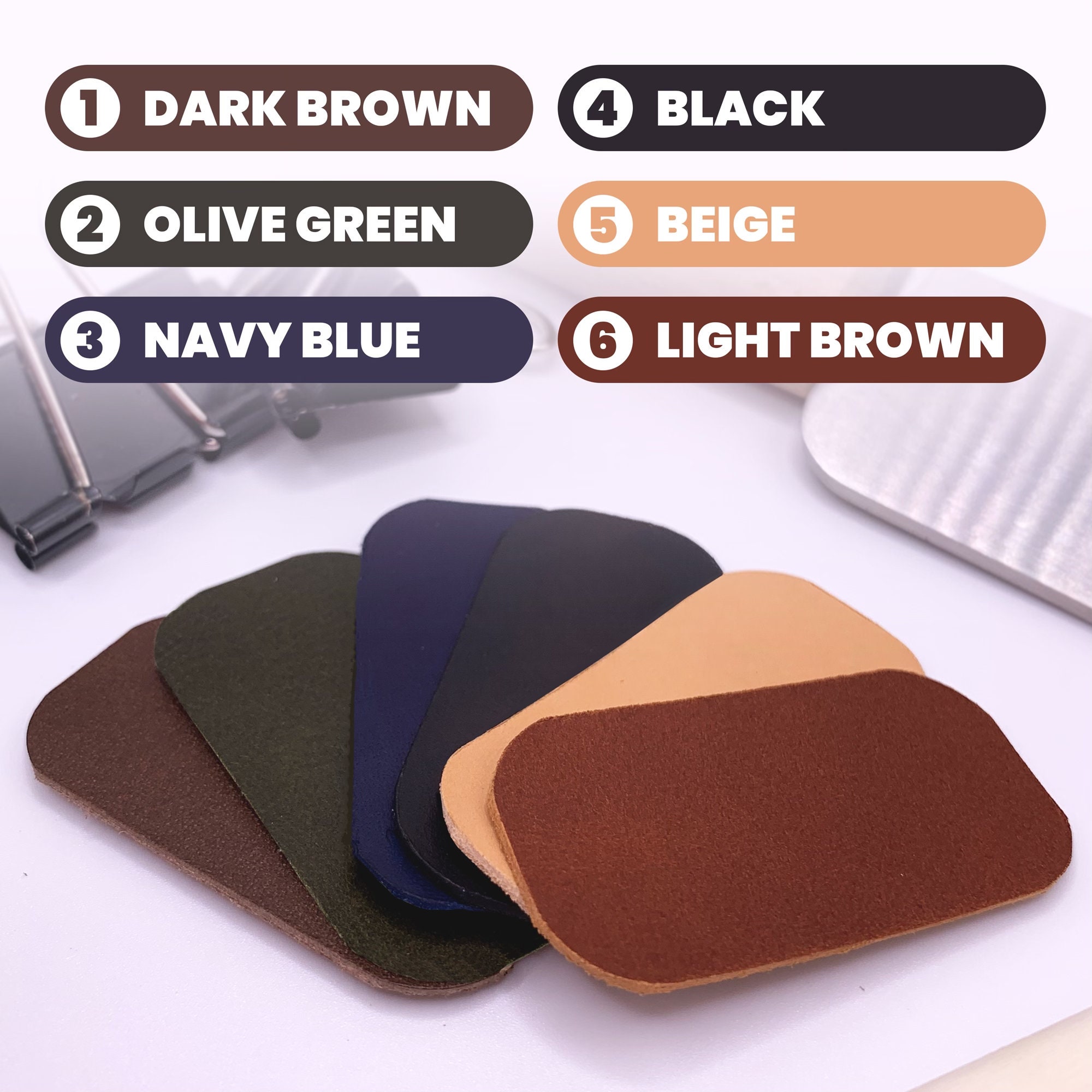 Stitchless Leather Wallet "the Trek", Slim Card Holder, Minimalist ...