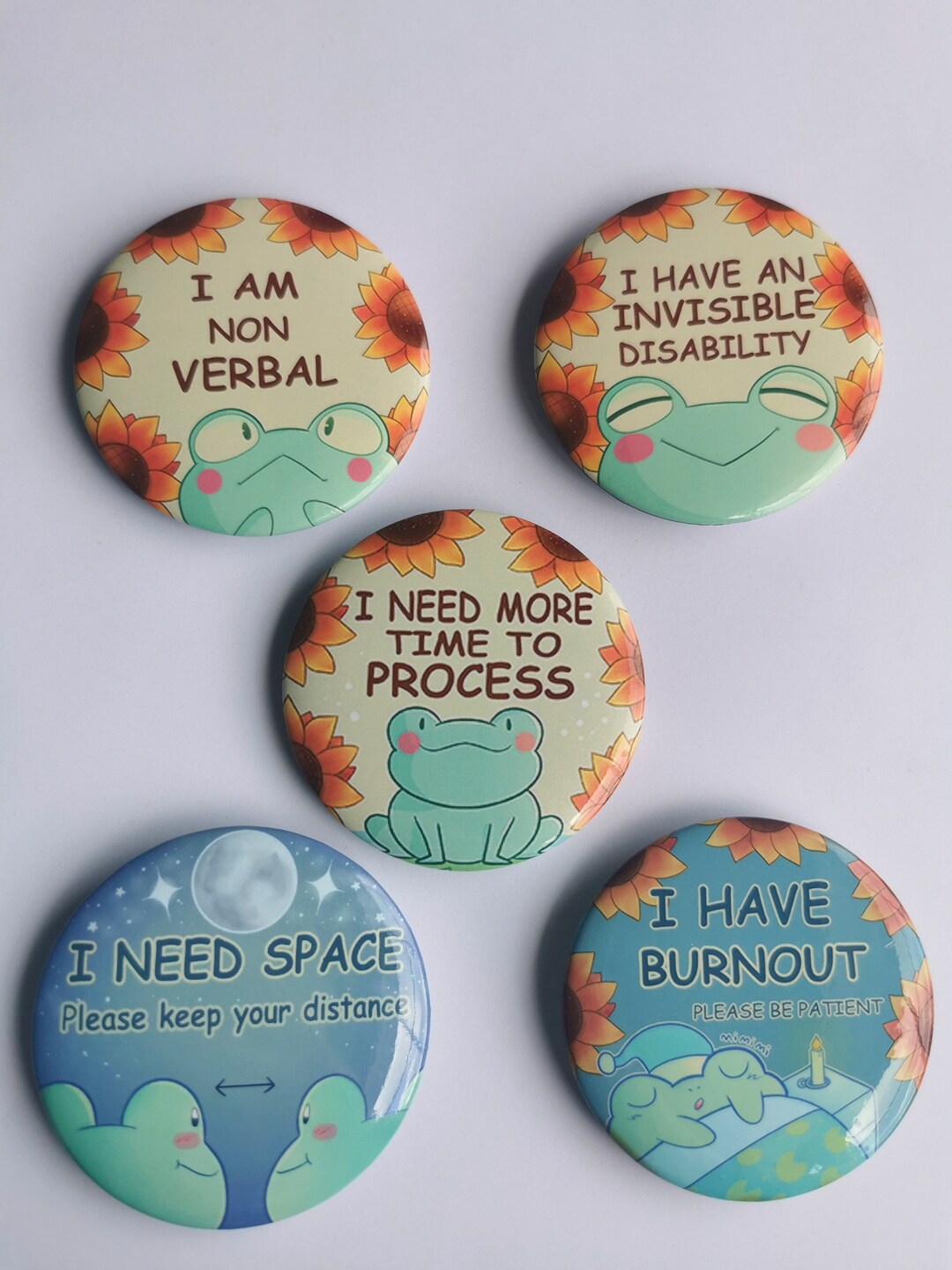 Invisible Disability Badges for Autism and Disabilities - Etsy UK