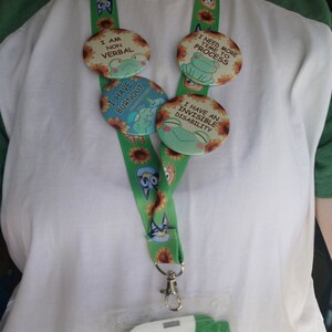 Bluey Invisible Disability Lanyard - Etsy