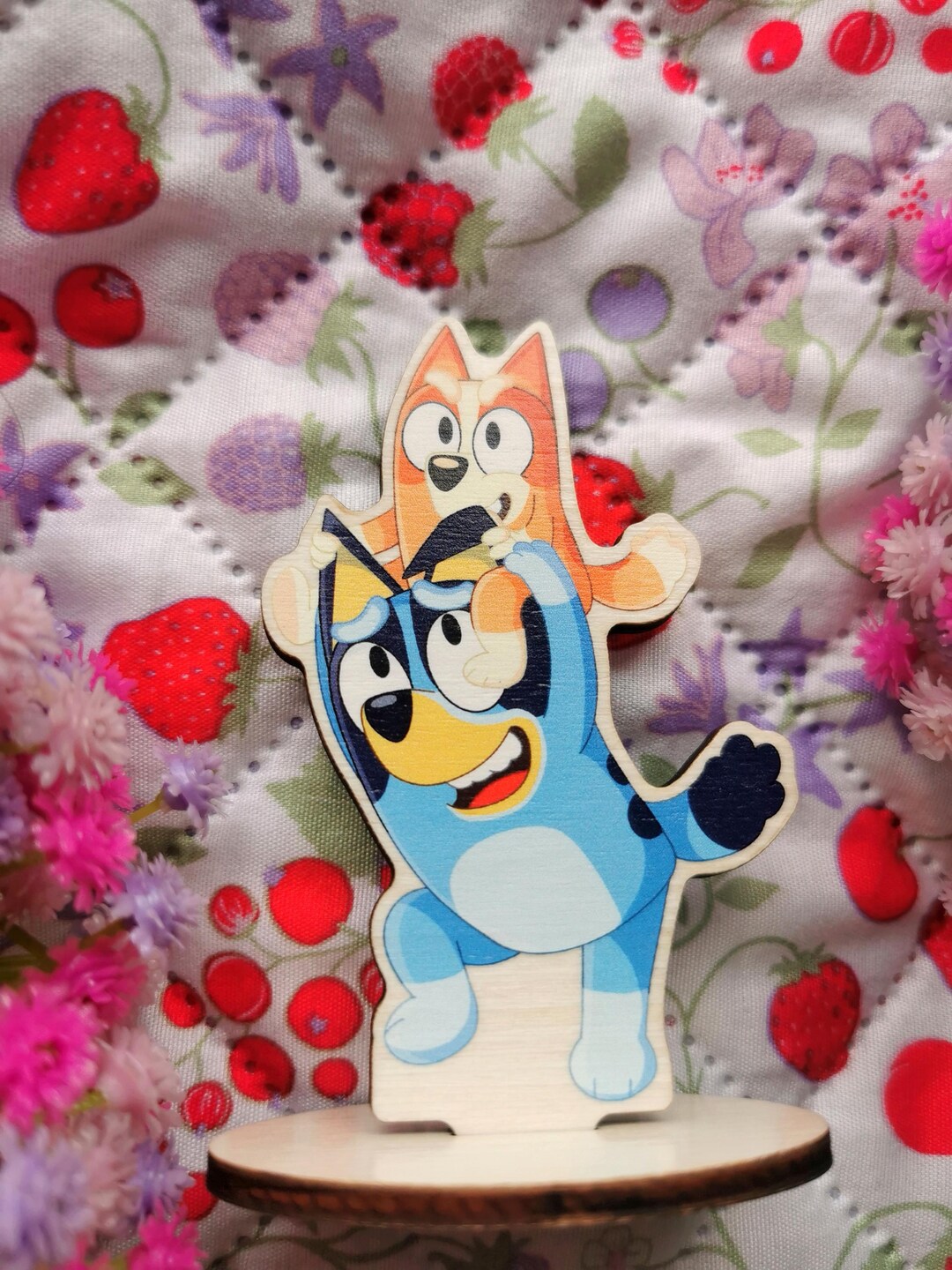 Bluey Desk Standee, Synthetic Wood Decor - Etsy UK