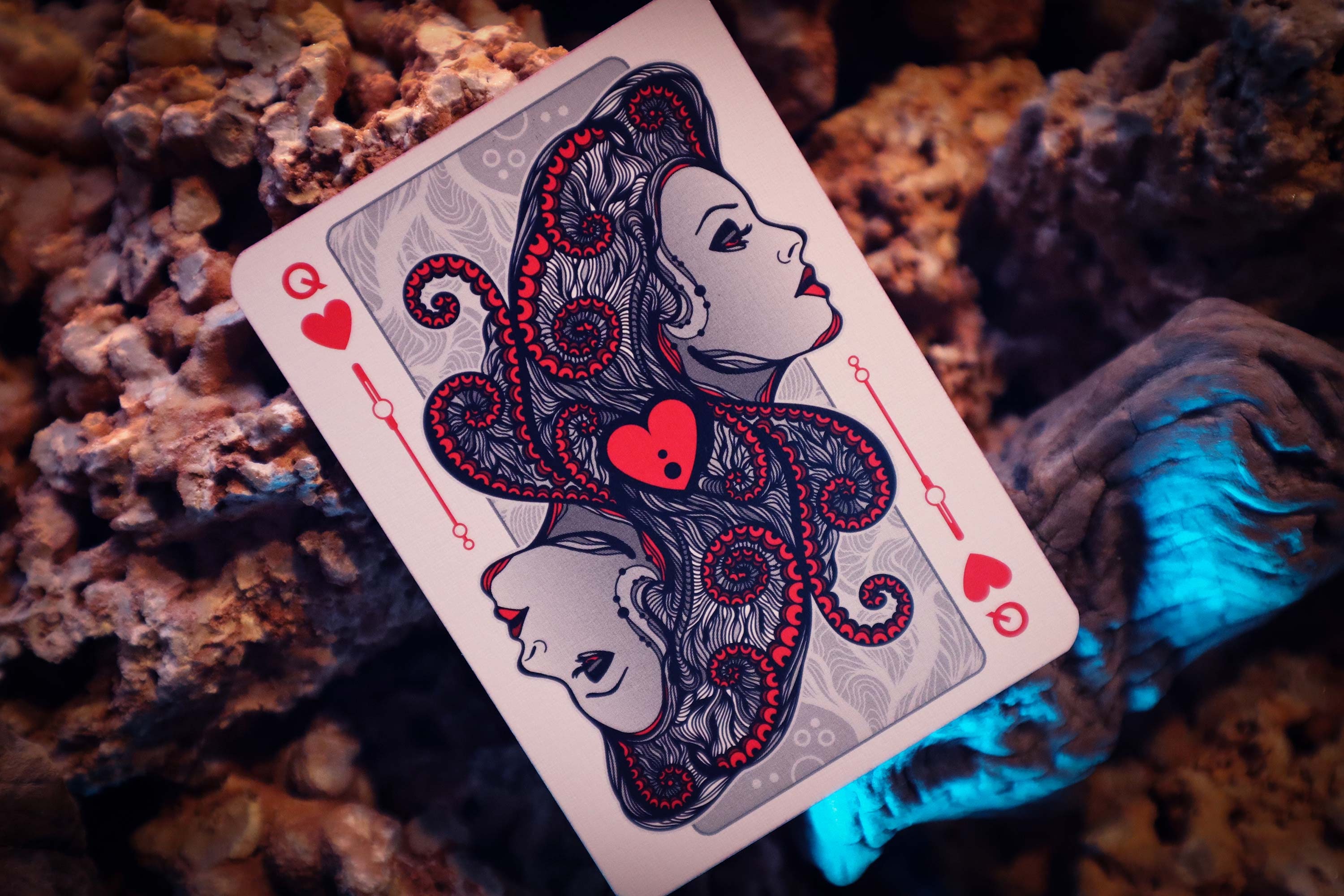 Aquatic Kingdoms Helike Playing Cards – Mythical Ocean Poker Deck ...
