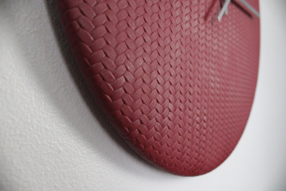 Red Modern Wall Clock/big Wall Clock/unique Wall Clock/round Clock ...