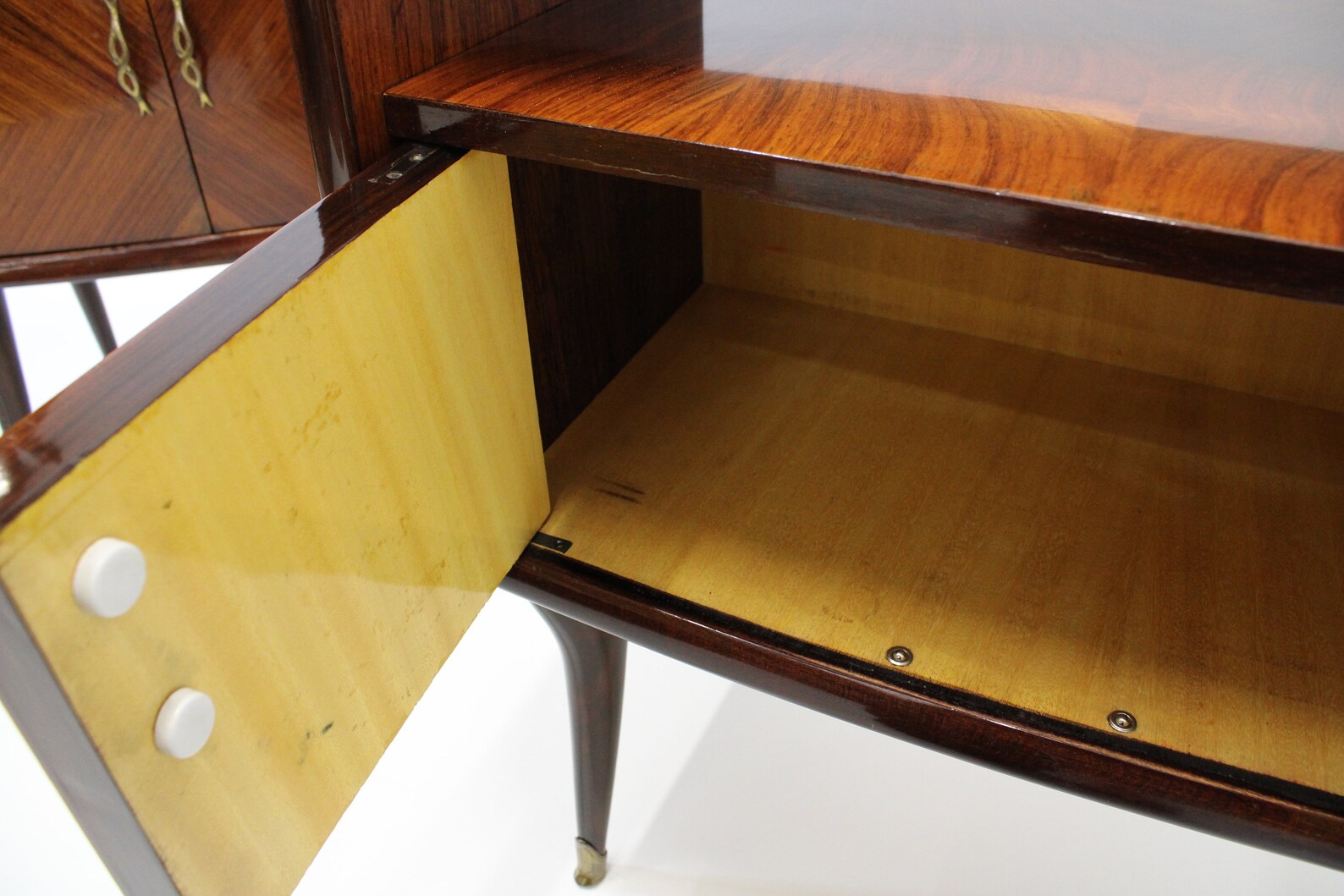 Pair of Bedside Tables / Vintage Nightstands / Italian MCM Bedside ...
