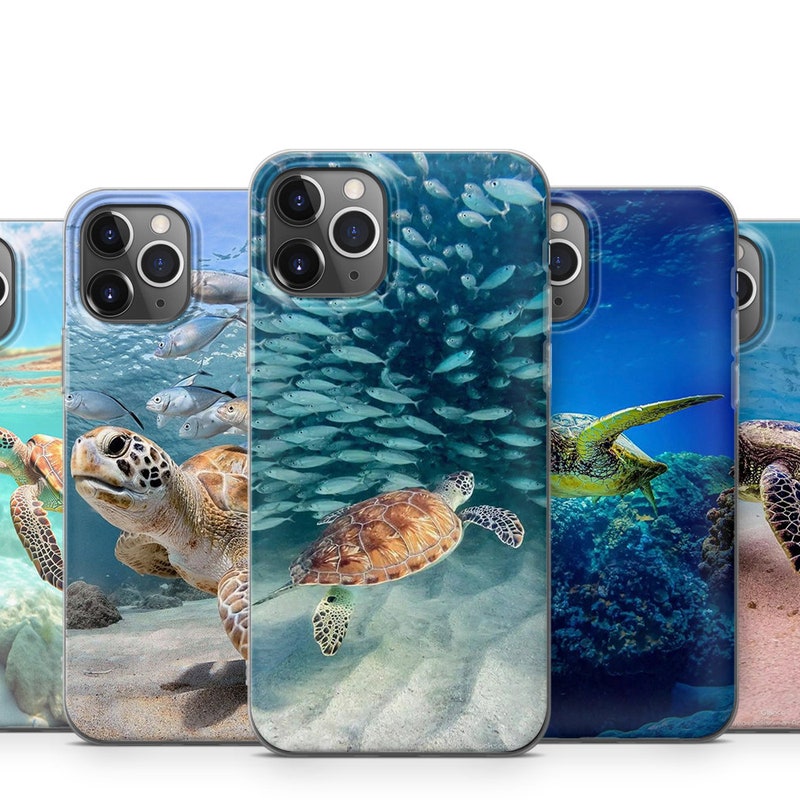 Turtle Phone Case - Etsy