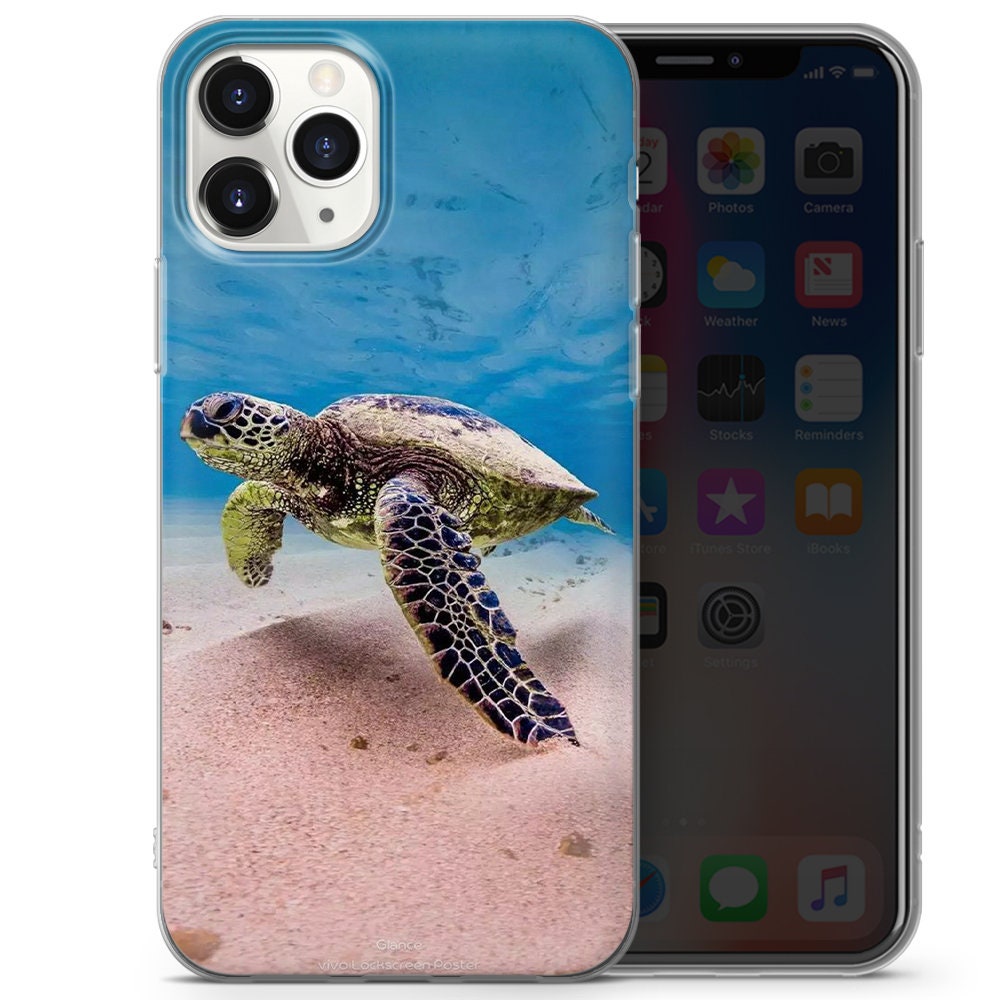 Amazing Turtles Phone Case Sea Turtles Phone Cover for iPhone 15 14 13 ...