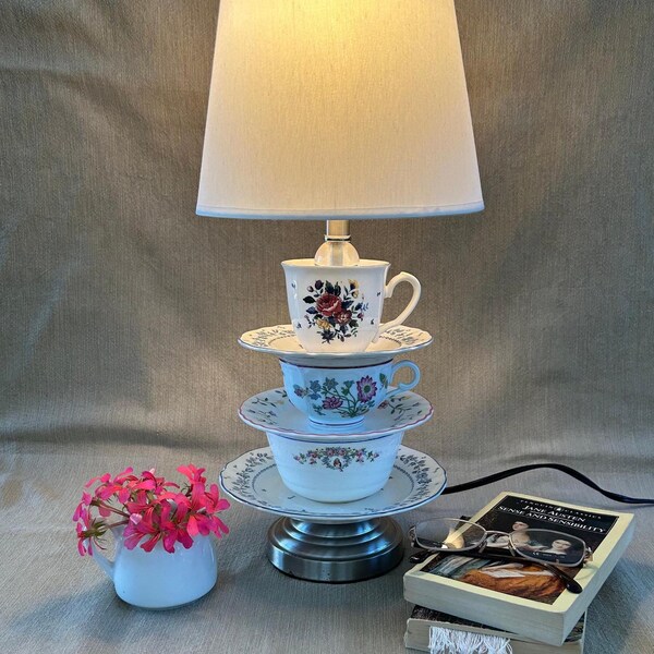 Teacup Lamp - Etsy