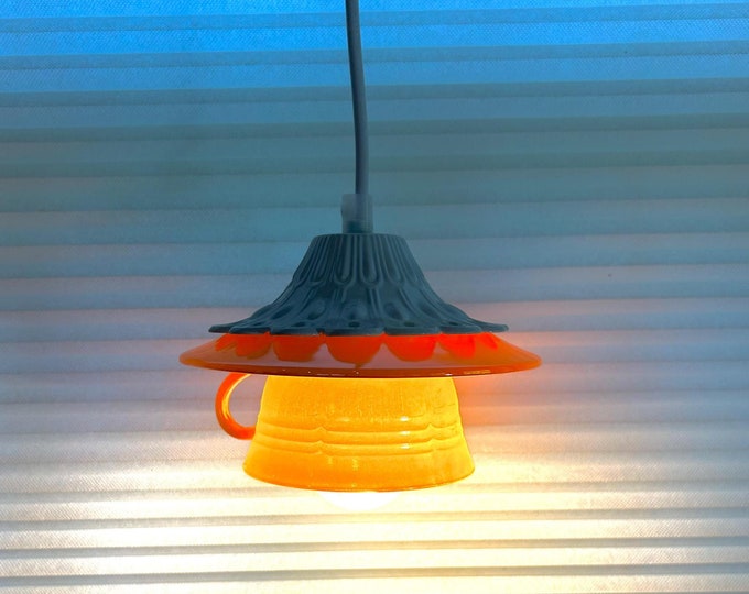 Teacup Pendant Light - Etsy