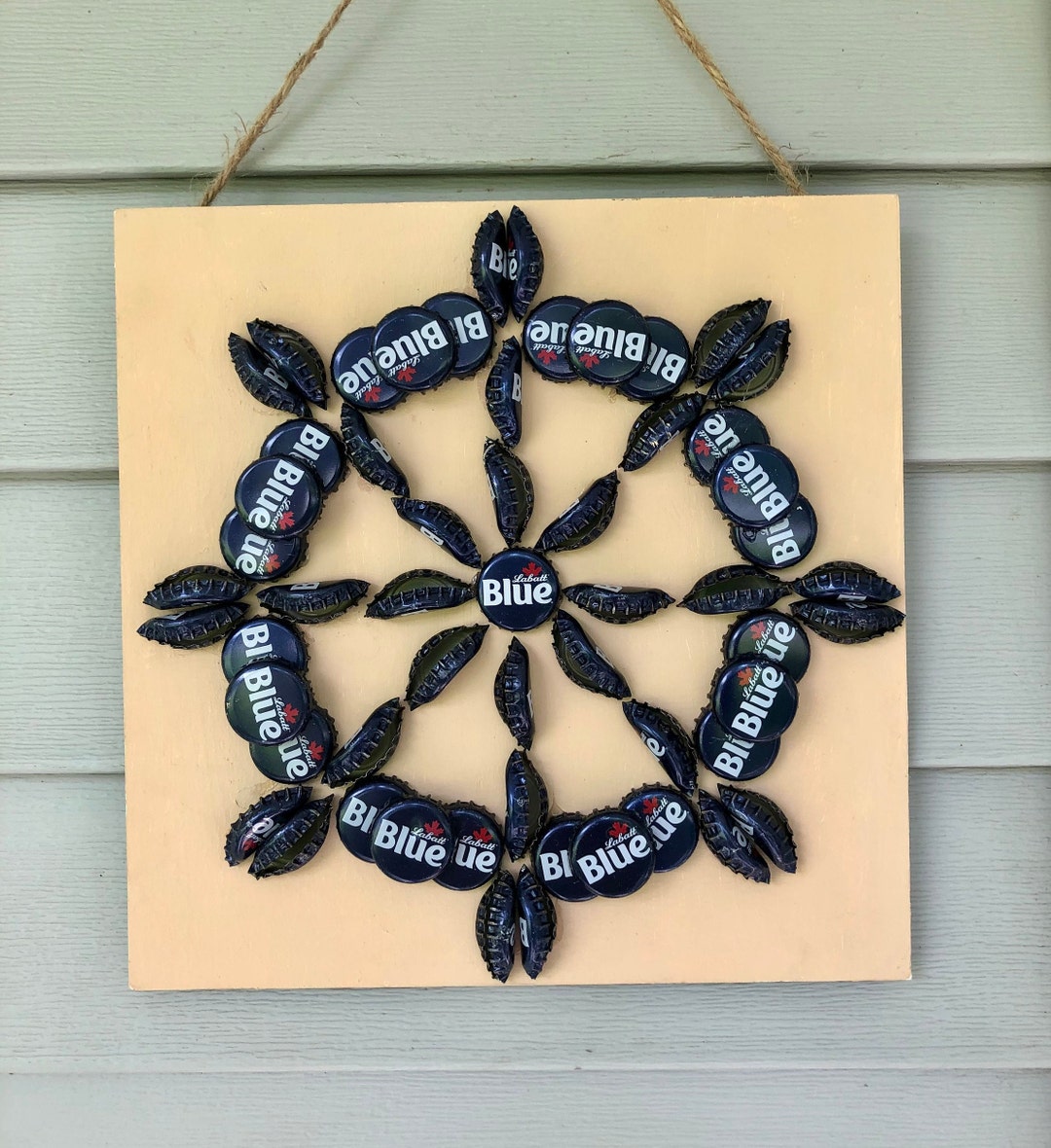 Ship's Wheel Bottlecap Wall Art - Etsy