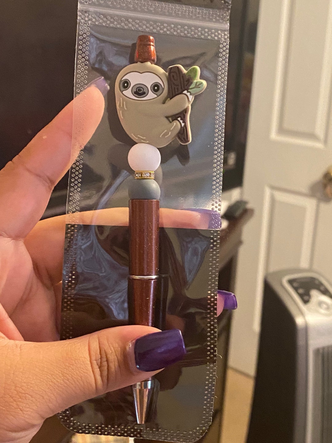 Sloth Beadable,focal Pens - Etsy