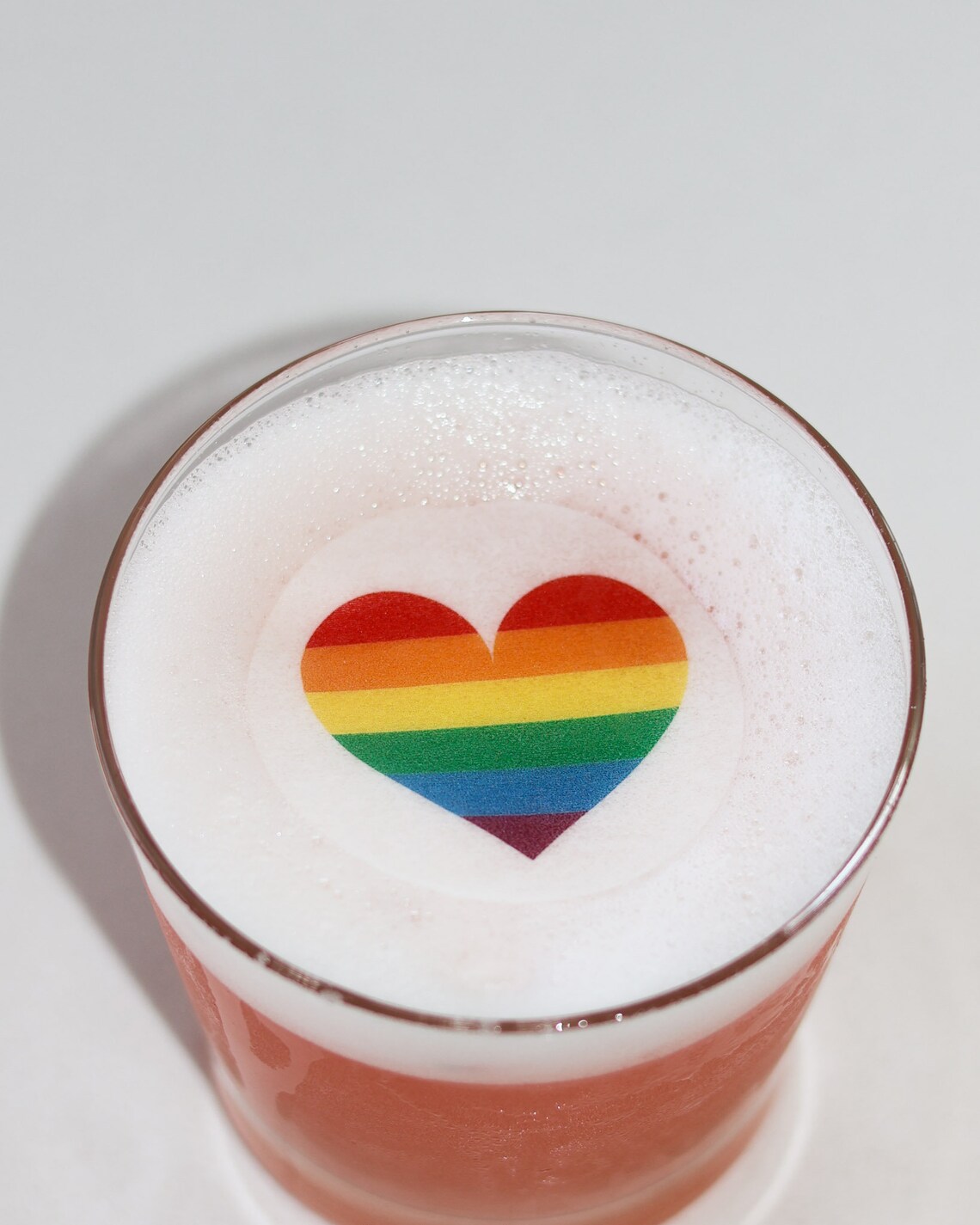 50 Edible Toppers - 2inch Pride Toppers - PRIDE Month Garnishes - LGBTQ ...