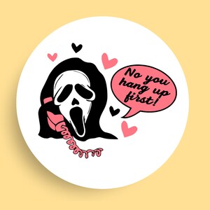 Scream Ghost Face Cupcake Toppers for Birthdays Decorations Edible ...