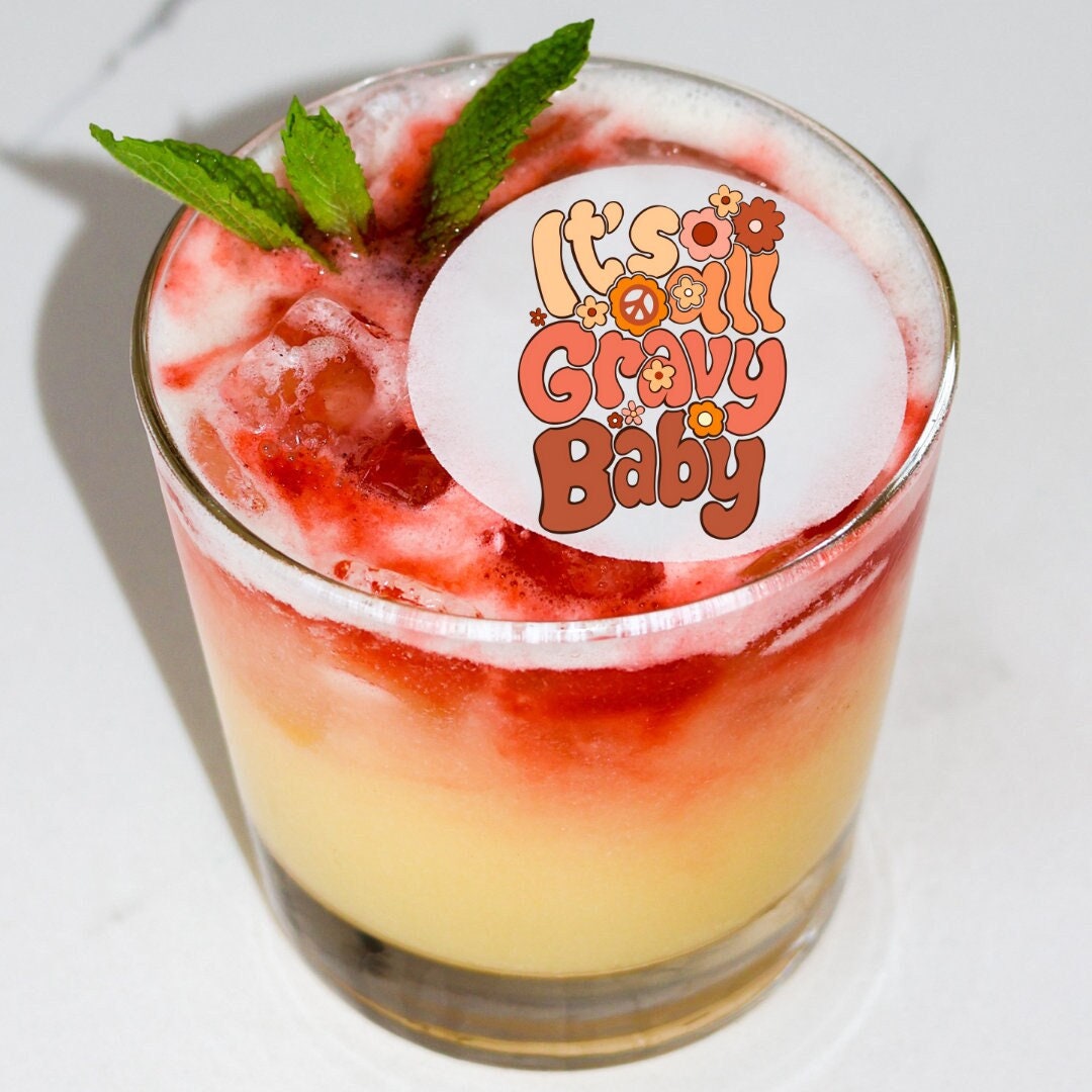 It's All Gravy Baby Thanksgiving Edible Cocktail Toppers-50 Count ...