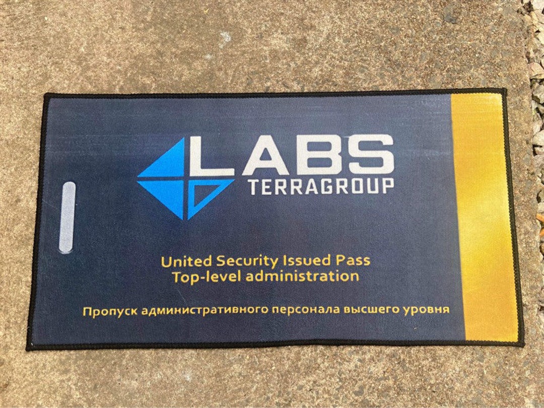 Escape From Tarkov EFT Terragroup Labs Black Keycard Custom - Etsy ...