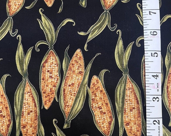 Fall Fabric Ears of Autumn Corn Fabric Traditions Thanksgiving Fabric ...