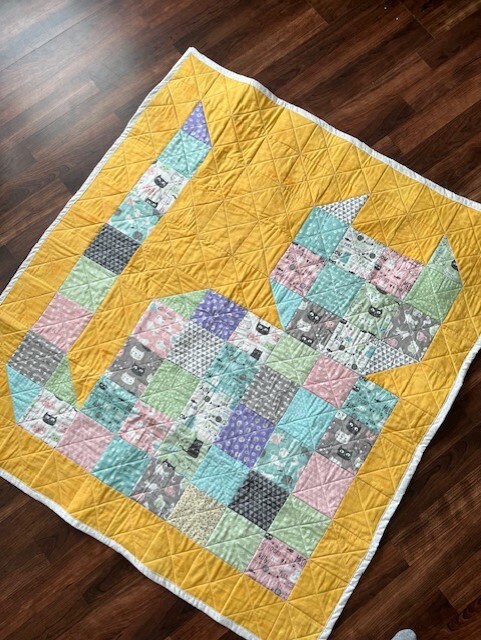 Baby Quilt Cat Baby Quilt Cat Lover's Wall Hanging - Etsy