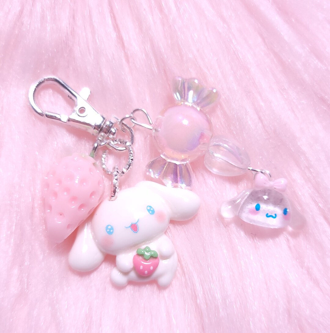 Cinnamoroll, Phone Charm, Cute, Kawaii, Dust Plug, Harajuku, Lolita ...