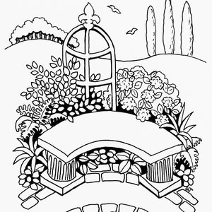 Peace & Calming Themed 5 Coloring Page Set - Etsy