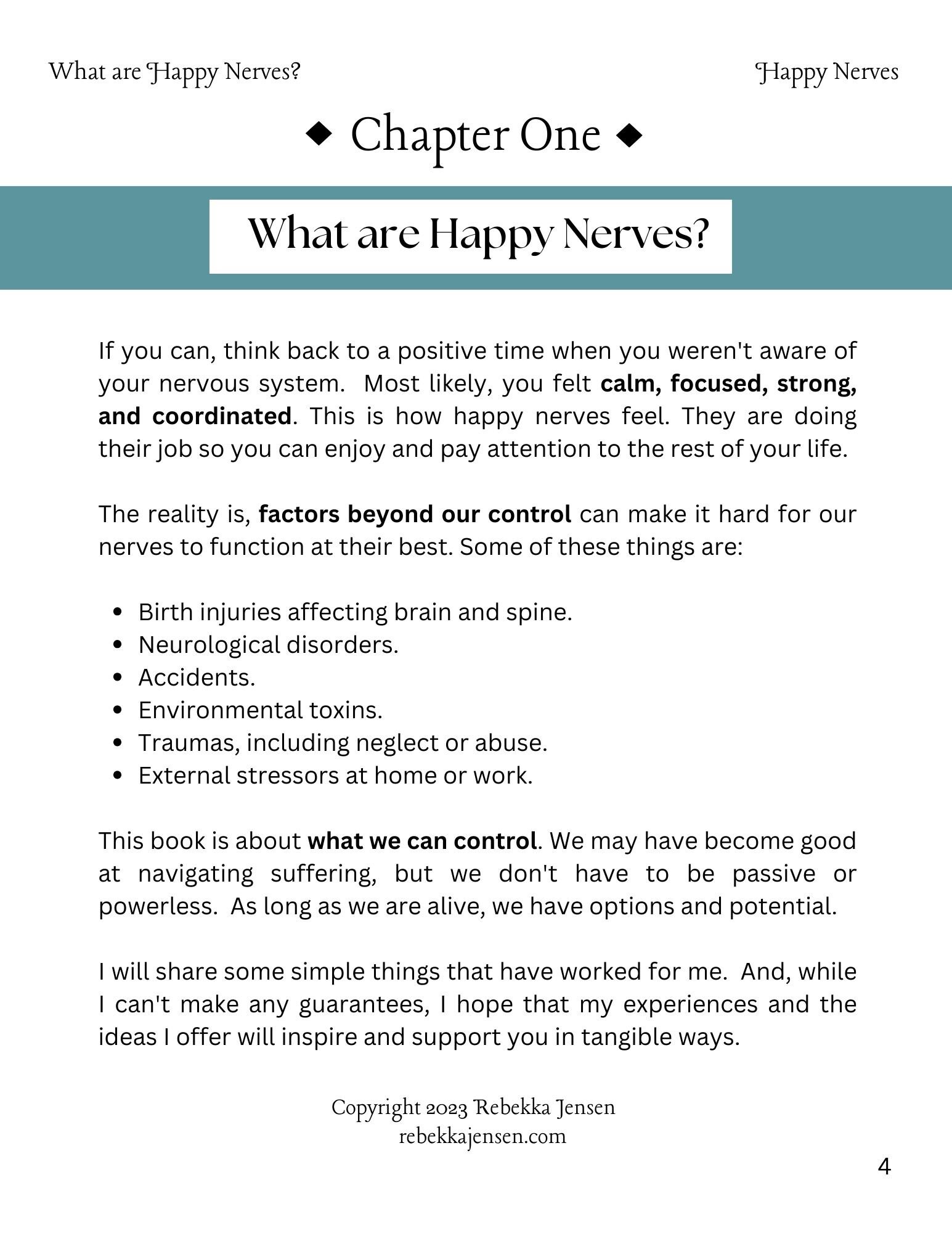Happy Nerves Practical Self-care for Calmness and Stability. - Etsy