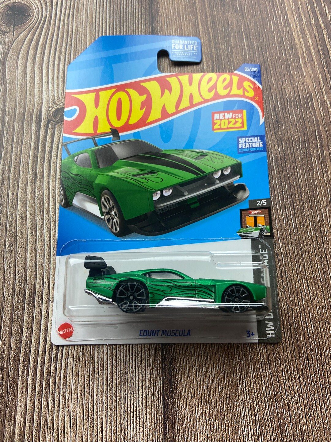 Hot Wheels, NIB Green Count Muscula Hot Wheels, HW Dream Garage, Mattel ...