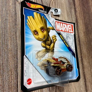 Hot Wheels, NIB Groot Go-kart Hot Wheels, Character Cars, Marvel ...