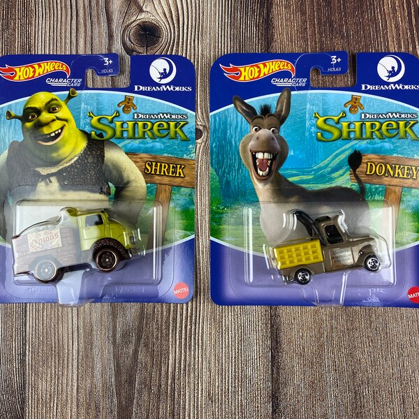 Nib Shrek Toys Etsy