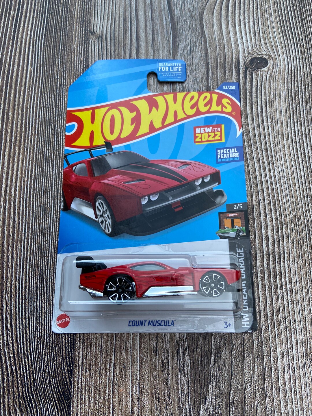 Hot Wheels, NIB Red Count Muscula Hot Wheels, HW Dream Garage, Mattel ...