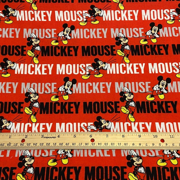 Mickey Mouse Words - Etsy