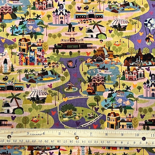 World Map Fabric - Etsy