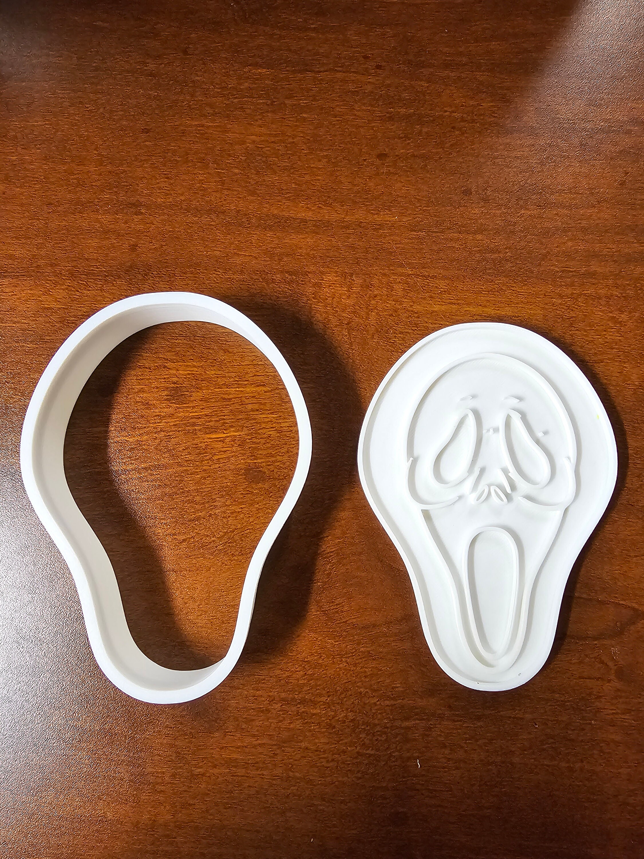 Scream Ghostface Cookie and Fondant Cutter and Stamp - Etsy