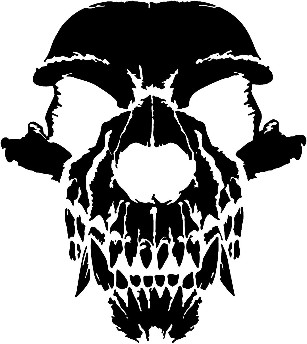 Skull Svg , Skull Clipart, Skull SVG Files for Cricut, Skull Cut Files ...