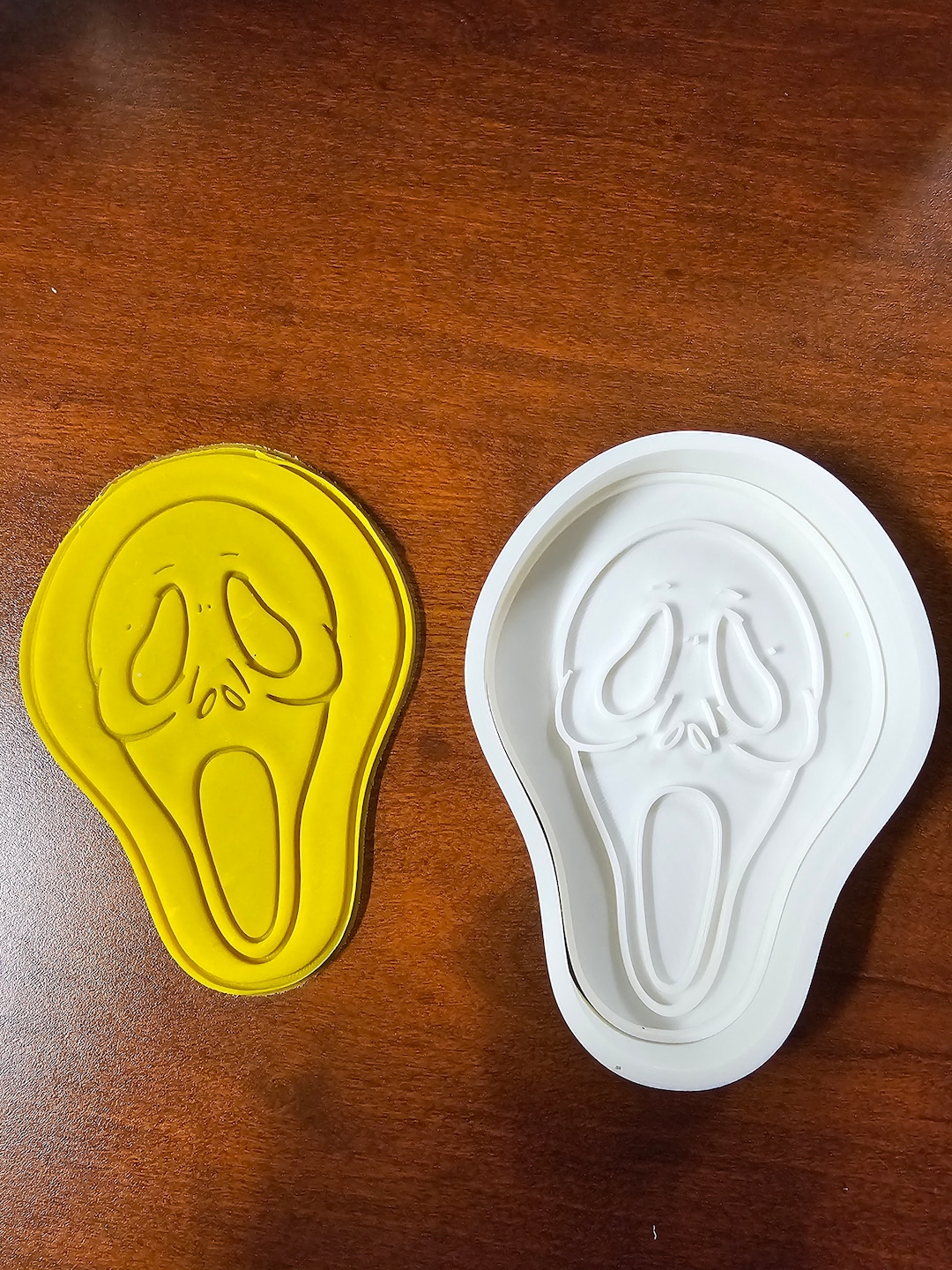 Scream Ghostface Cookie and Fondant Cutter and Stamp - Etsy