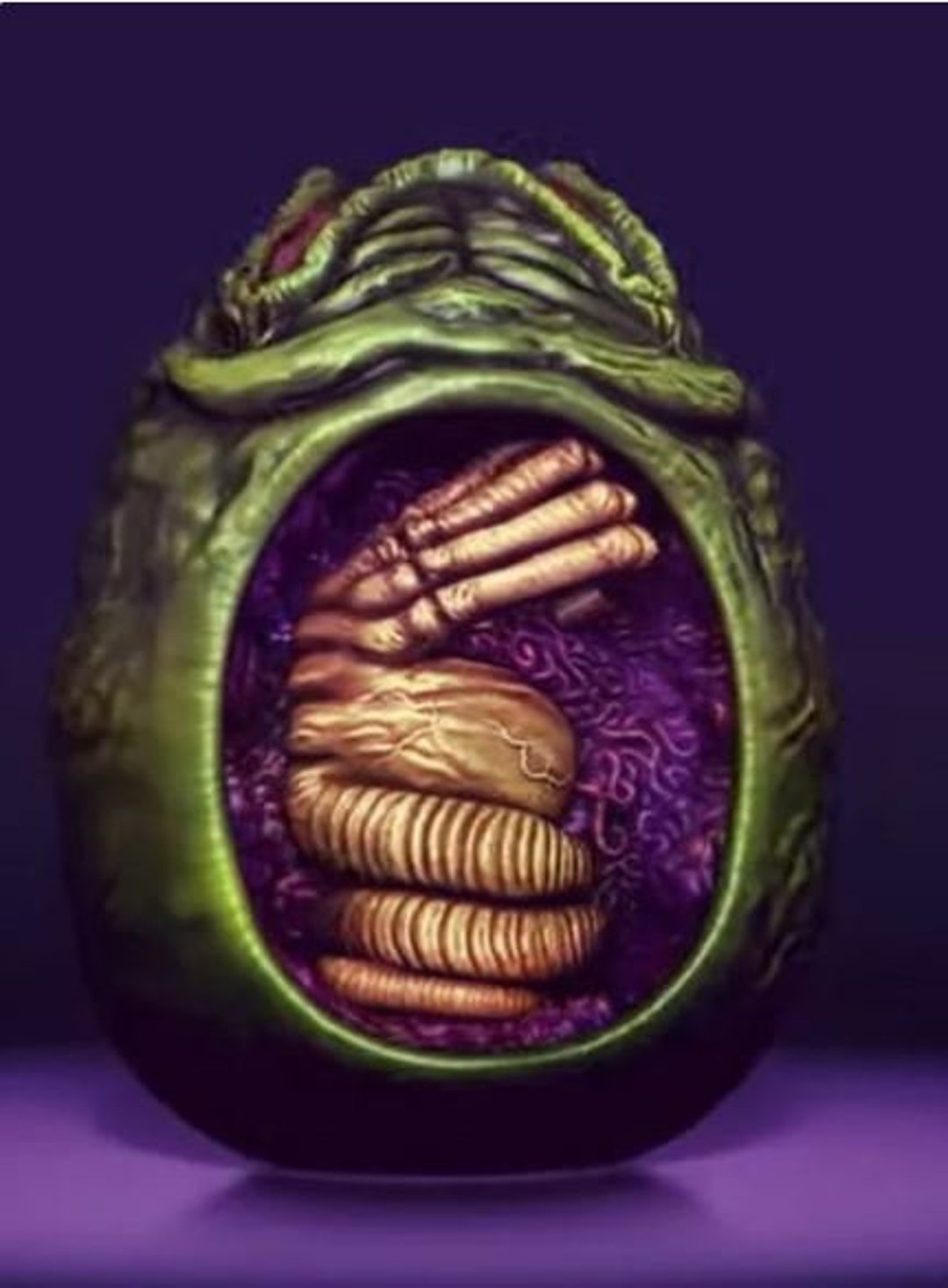Gorgeous Aliens Xenomorph Egg Cutaway Model - Etsy