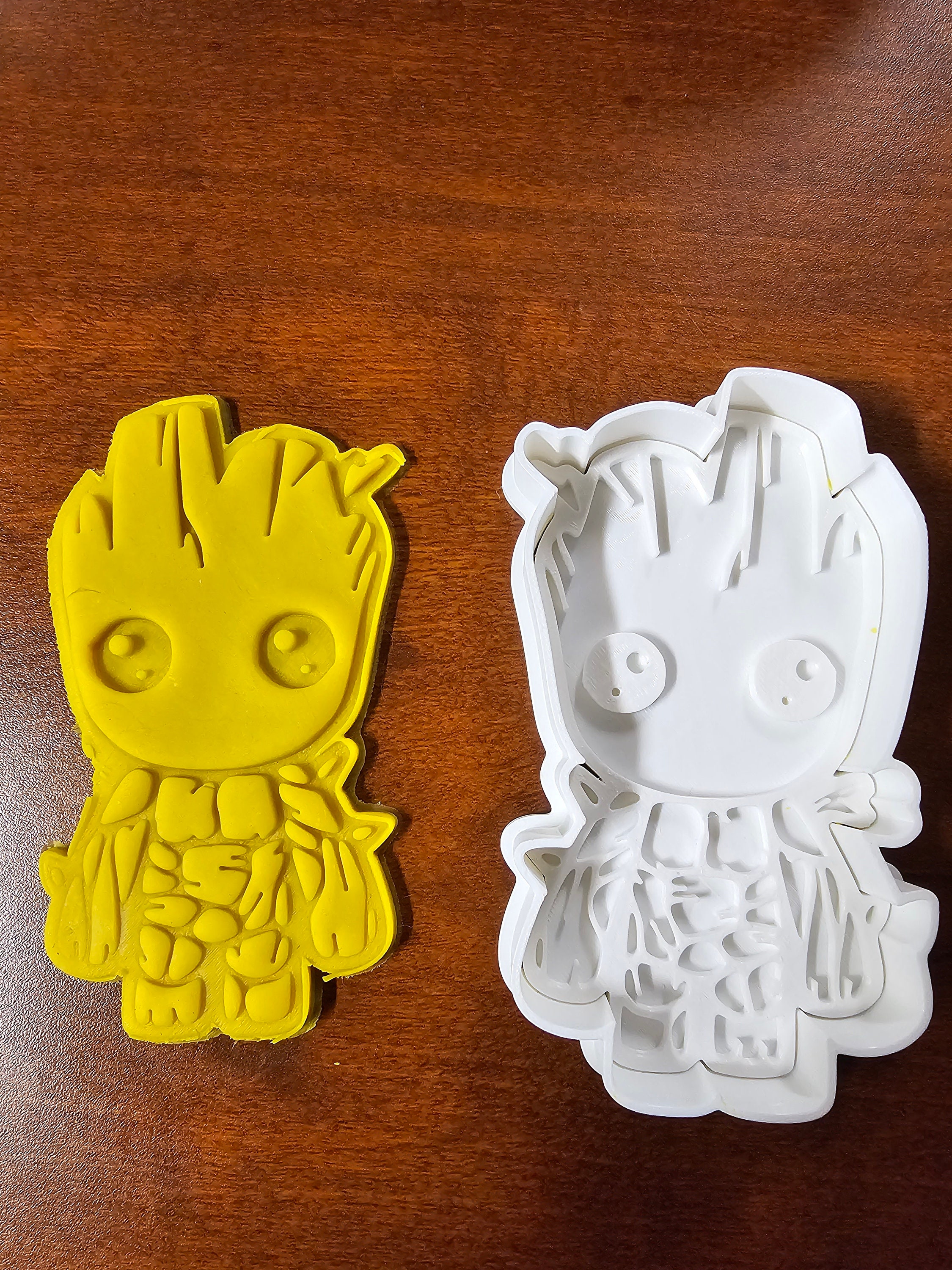 Baby Groot Cookie and Fondant Cutter - Etsy