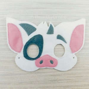 Handmade Inspired Moana Polynesian Characters Face Mask - Etsy