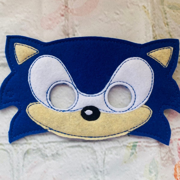 Sonic the Hedgehog Mask - Etsy