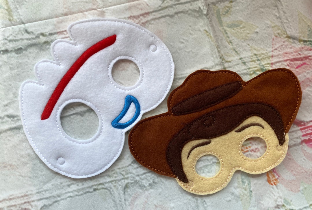 Handmade Toys Inspired Felt Face Masks - Etsy