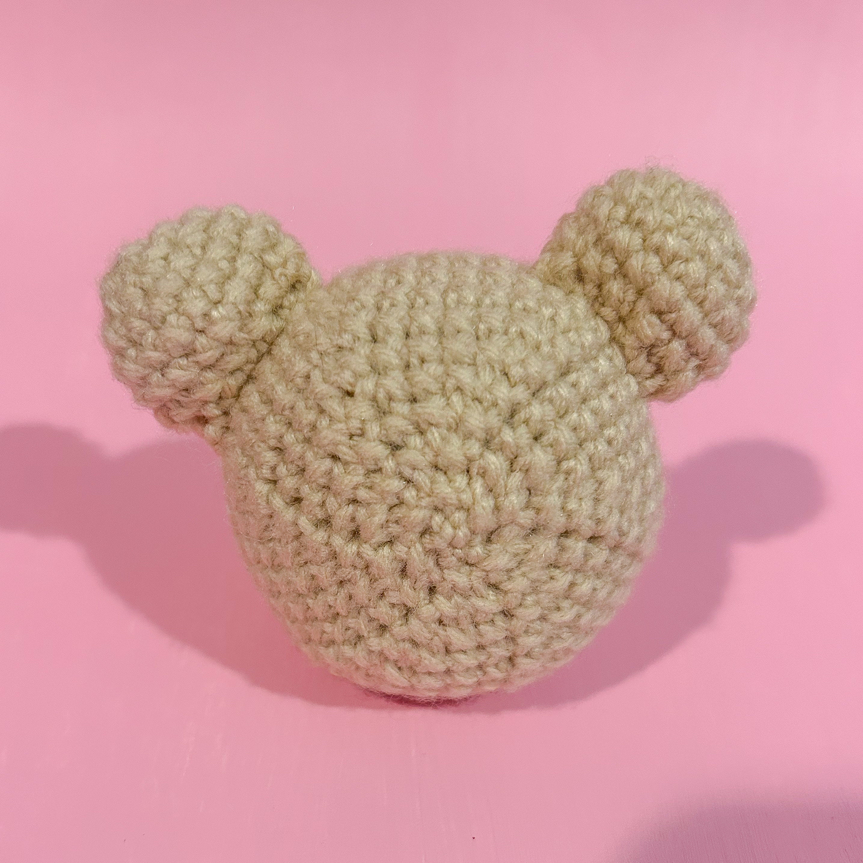 Bear Head Squishy Crochet Pattern Animal Amigurumi Digital File Key ...