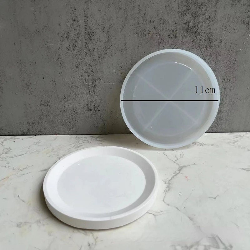 Square Round Octagon Tray Mold Silicone Mold Concrete Mold Plaster Tray ...