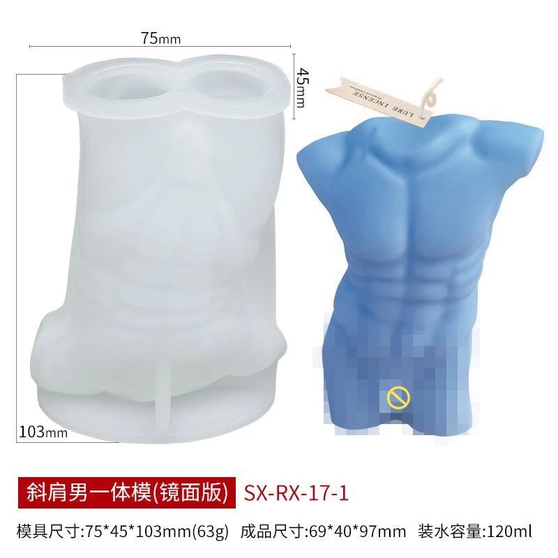 Female Body Mold Woman Body Silicone Mold Body Candle Mold - Etsy