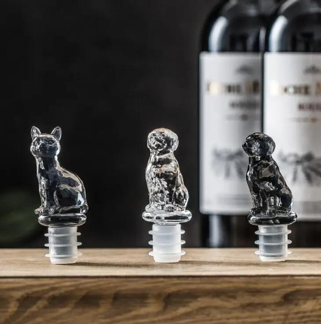 Wine Bottle Stopper Silicone Mold Cute Animal Bottle Stopper Mold ...
