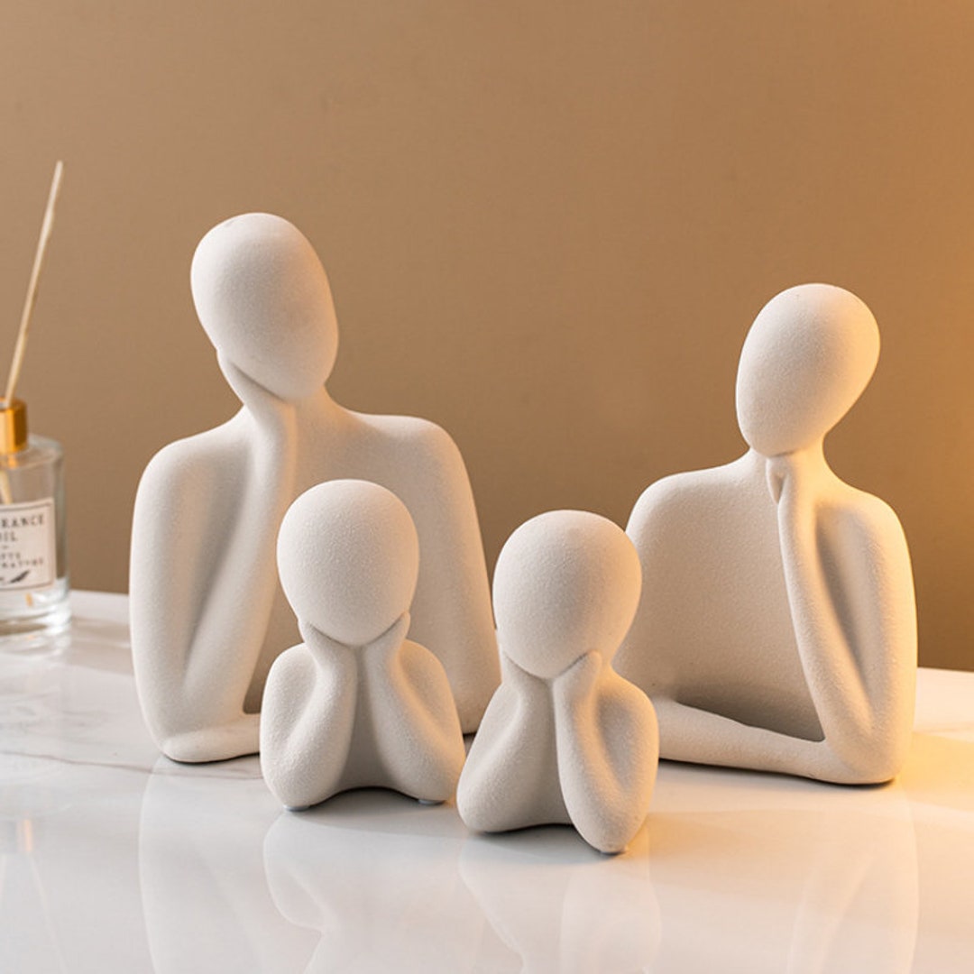 Human Mold Thinking Person Silicone Mold Concrete Mold Plaster Mold ...