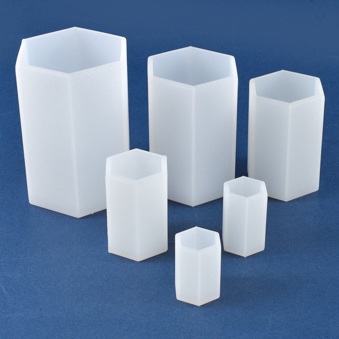 Hexagonal Candle Mold Hexagon Silicone Mold Candle Mold Soap Mold ...