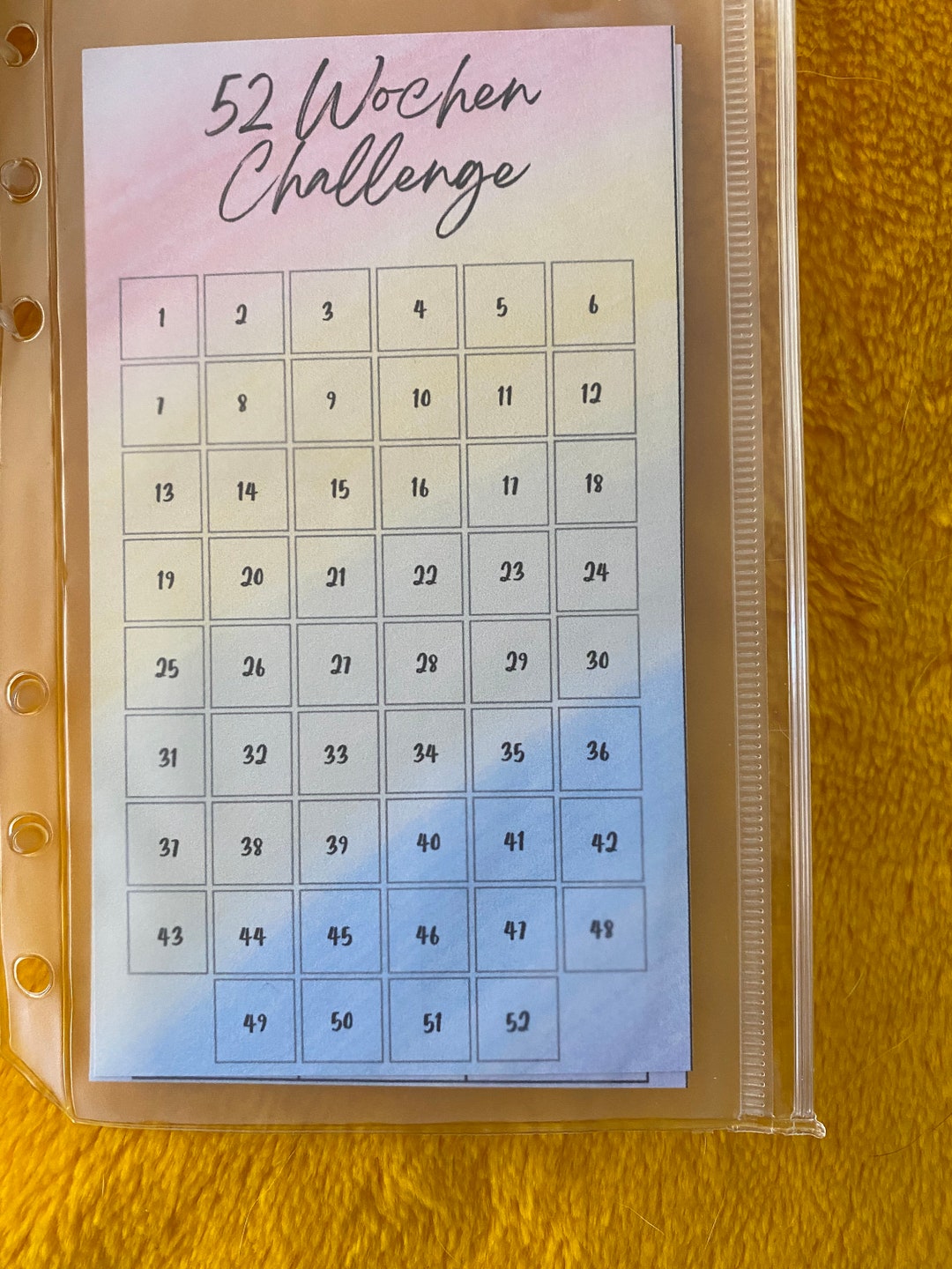 52 Weeks Challenge - Etsy