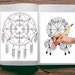 Dream Catchers Coloring Pages, Mindfulness Dream Catcher, Digital ...