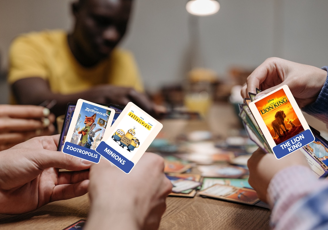 Cartoon Memory Game Memory Game Cards Cartoon Characters - Etsy