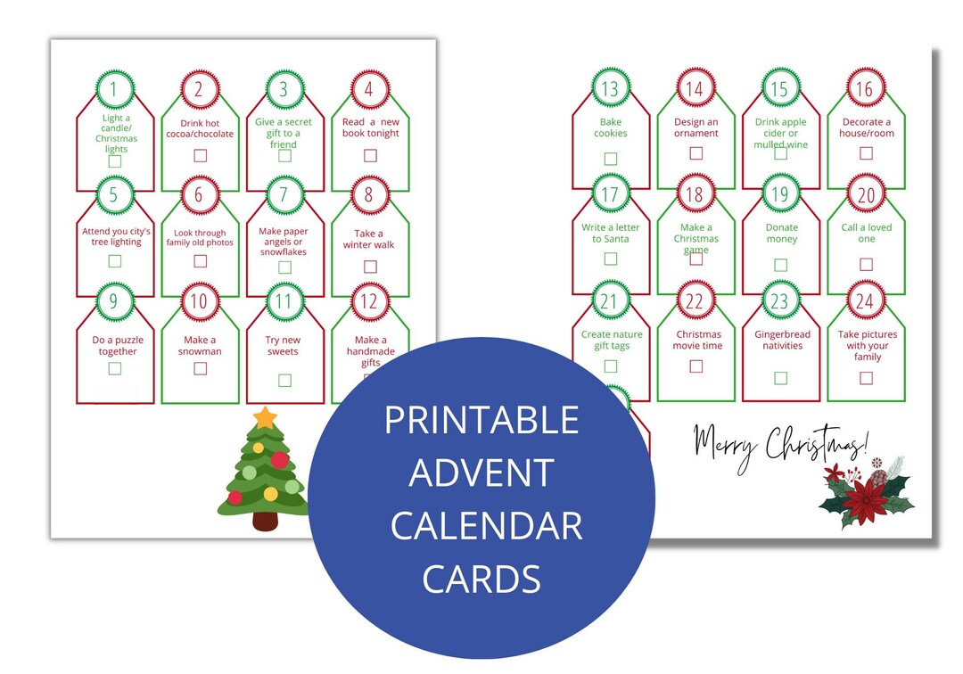 Printable Christmas Activity Cards Advent Calendar Etsy Australia printable-christmas-activity-cards-advent-calendar-etsy-australia